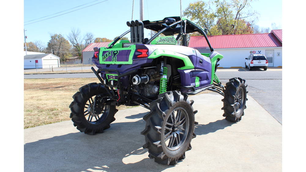 Pre-Owned 2021 Kawasaki KRX 1000 CUSTOM “HULK” – Fastlane Power Sports llc